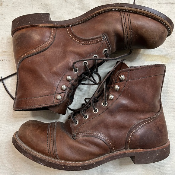 Red Wing Shoes | Shoes | Red Wing Iron Ranger Boots Brown Mens Size 95 ...